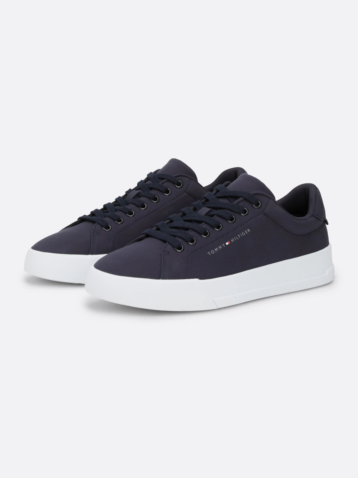 Кеды TOMMY HILFIGER Court X Ventile, размер 41 EU, синий — фото 1