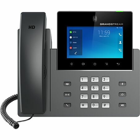 IP-телефон Grandstream GXV3450 чёрный для офисной телефонии