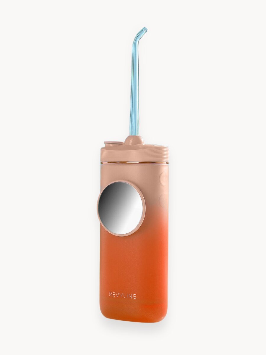 Ирригатор для зубов и десен Revyline RL 430 Plus портативный, оранжевый, для зубов, для брекетов