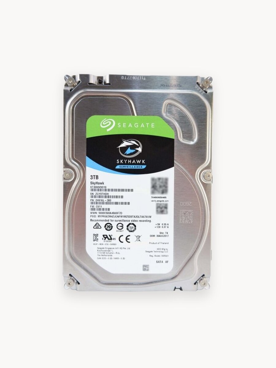 Жесткий диск Seagate ST3000VX010 3Tb 5900 SATAIII 3.5" HDD