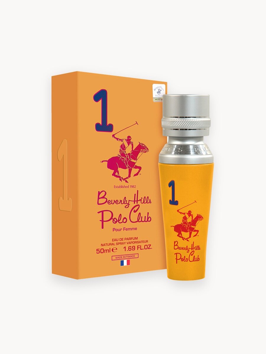 Beverly Hills Polo Club Sports Women 1 Парфюмерная вода жен, 50 мл