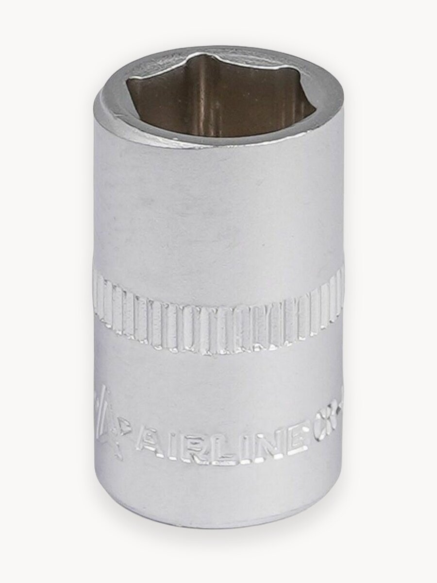Головка торцевая 1/4" DR шестигранная 10 мм, Airline ATAP006