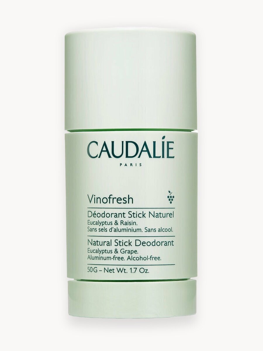 CAUDALIE Vinofresh Дезодорант-стик натуральный без спирта, 50 г