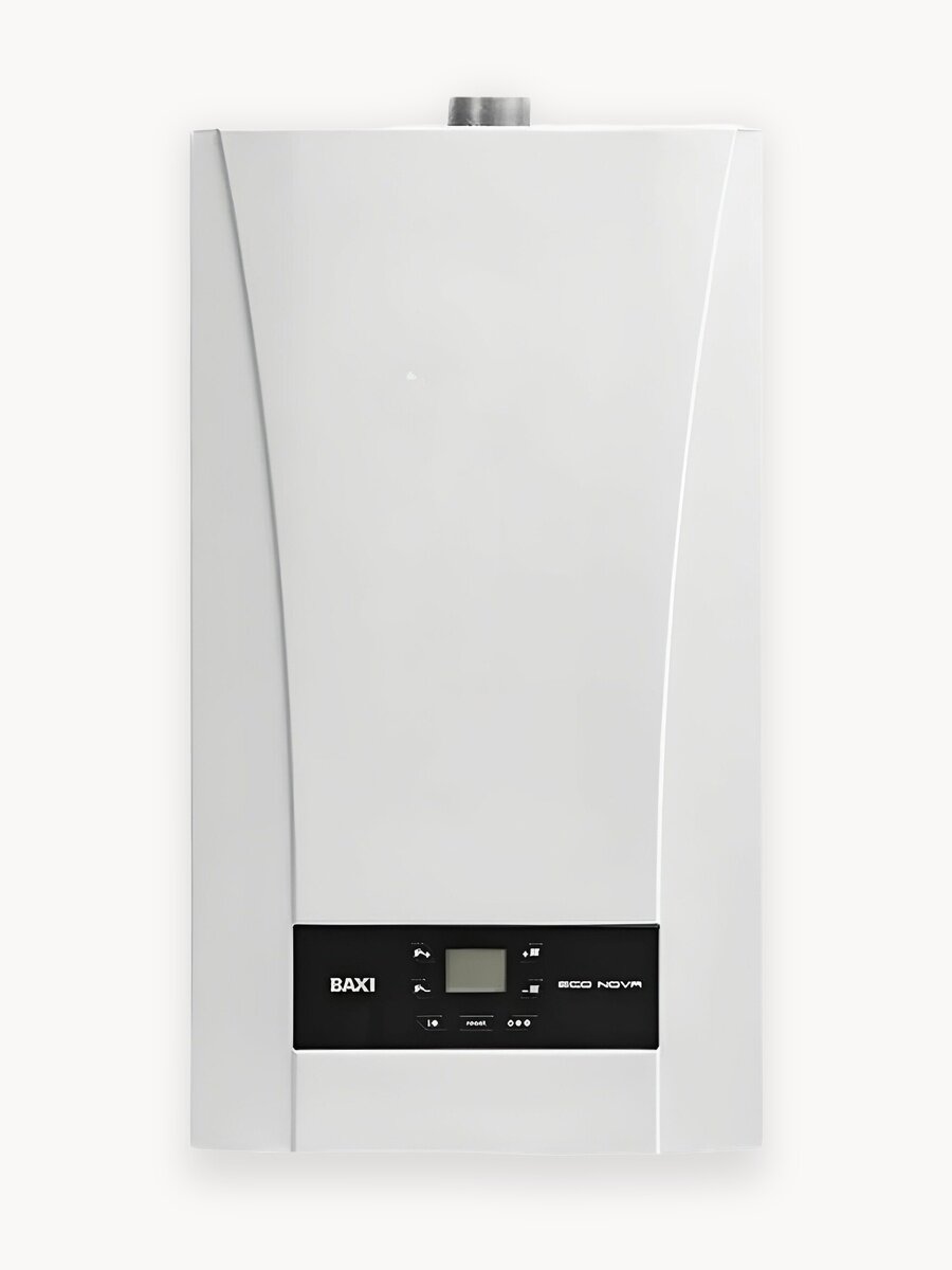 Настенный газовый компактный котел ECO Nova (2025) 24 F с закрытой камерой сгорания, двухконтурный