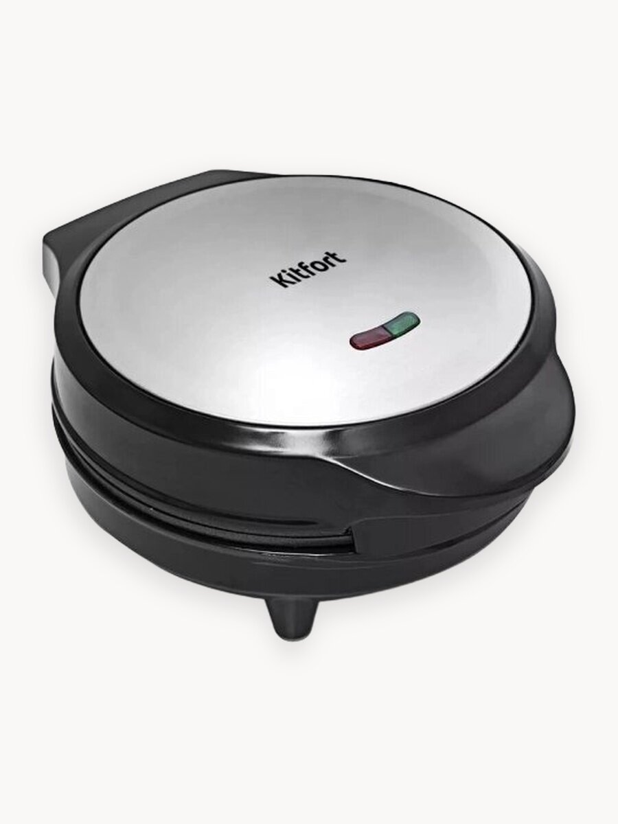 Вафельница Kitfort KT-1617 серебристый/черный (kt-1617)