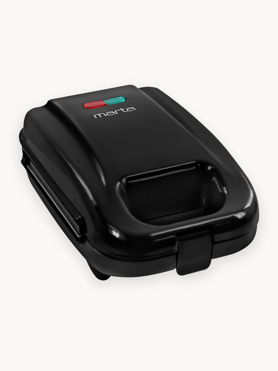 Прибор для выпечки со сменными панелями MARTA MT-SM1739B черный жемчуг 12 в 1