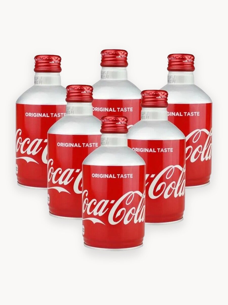 Coca-Cola Original Taste, ( 6 шт. х 300 мл.), Япония