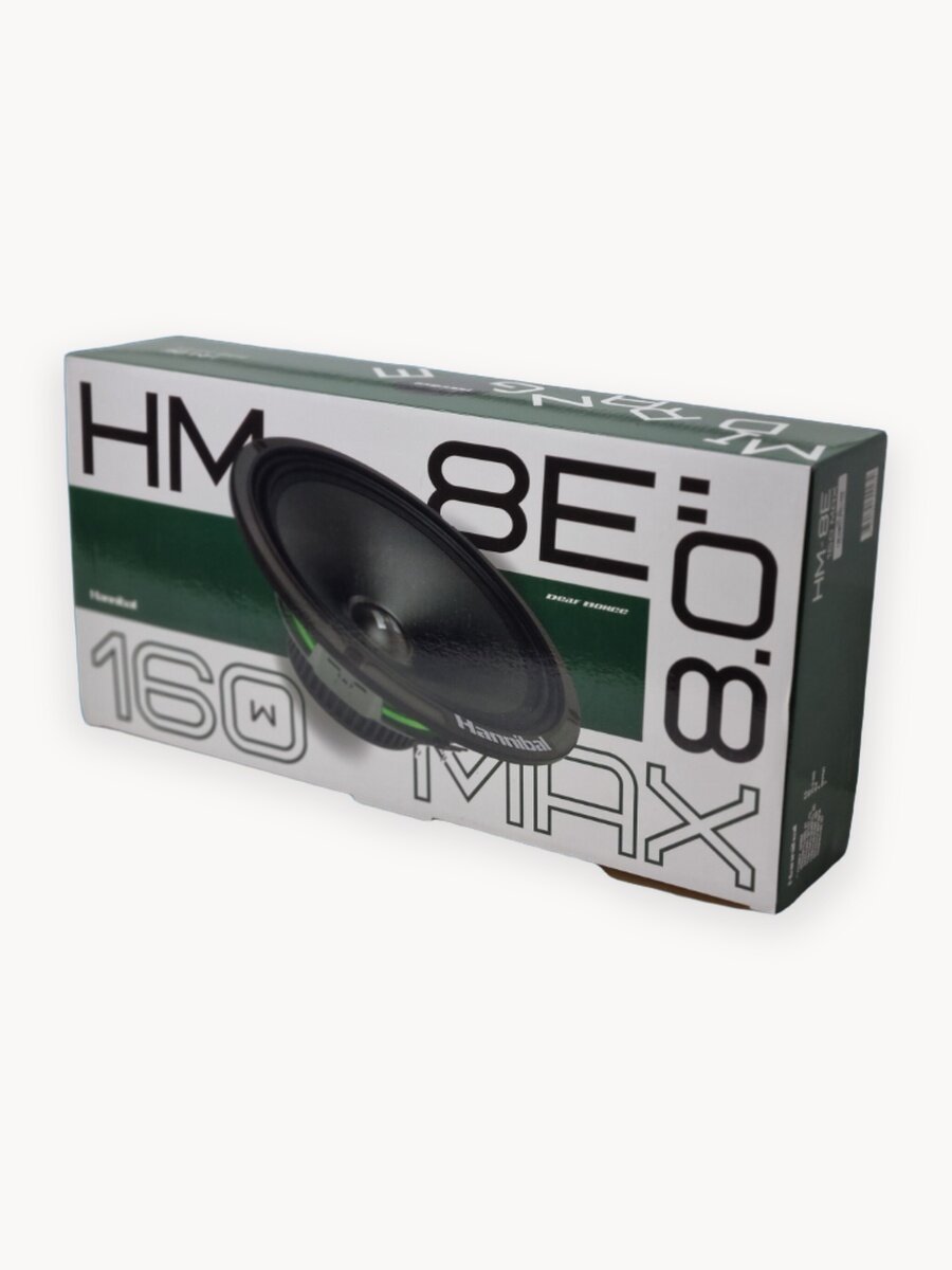 Колонки автомобильные динамики 20 см Deaf Bonce Hannibal HM-8E авто акустика Alphard