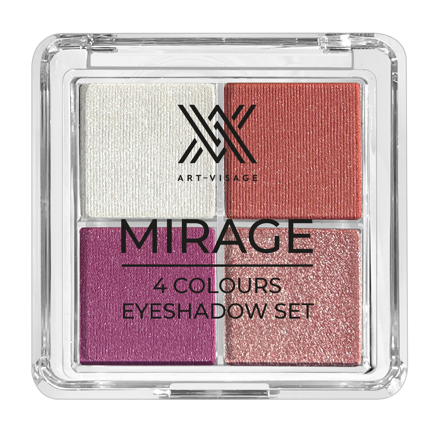 ART-VISAGE Палетка теней для век Eyeshadow set Mirage, 10 г, 02