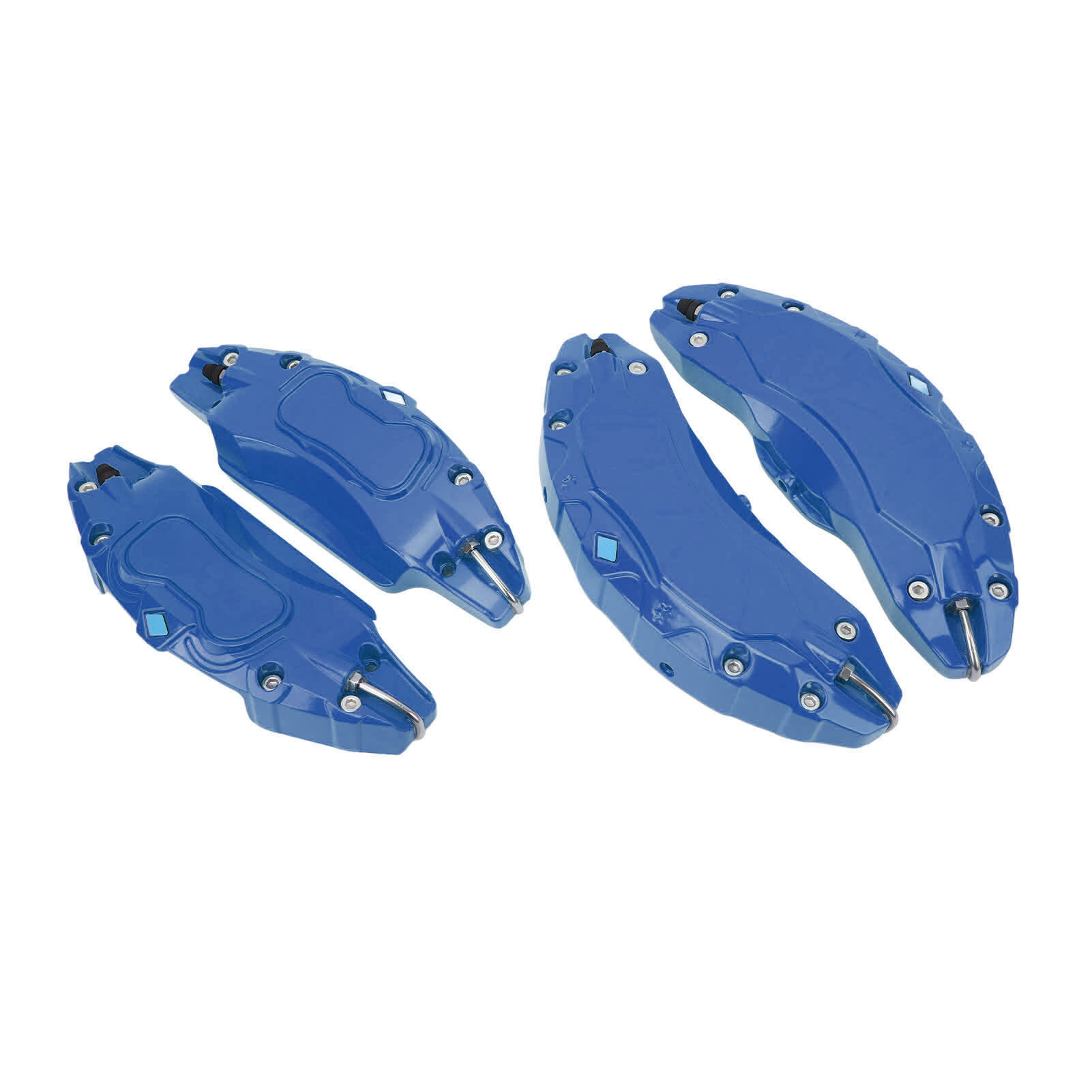 4 шт. Крышка тормозного суппорта передняя задняя алюминиевая сплавная сменная для Tesla Model Y 19 20-дюймовая колесная ступица синяя