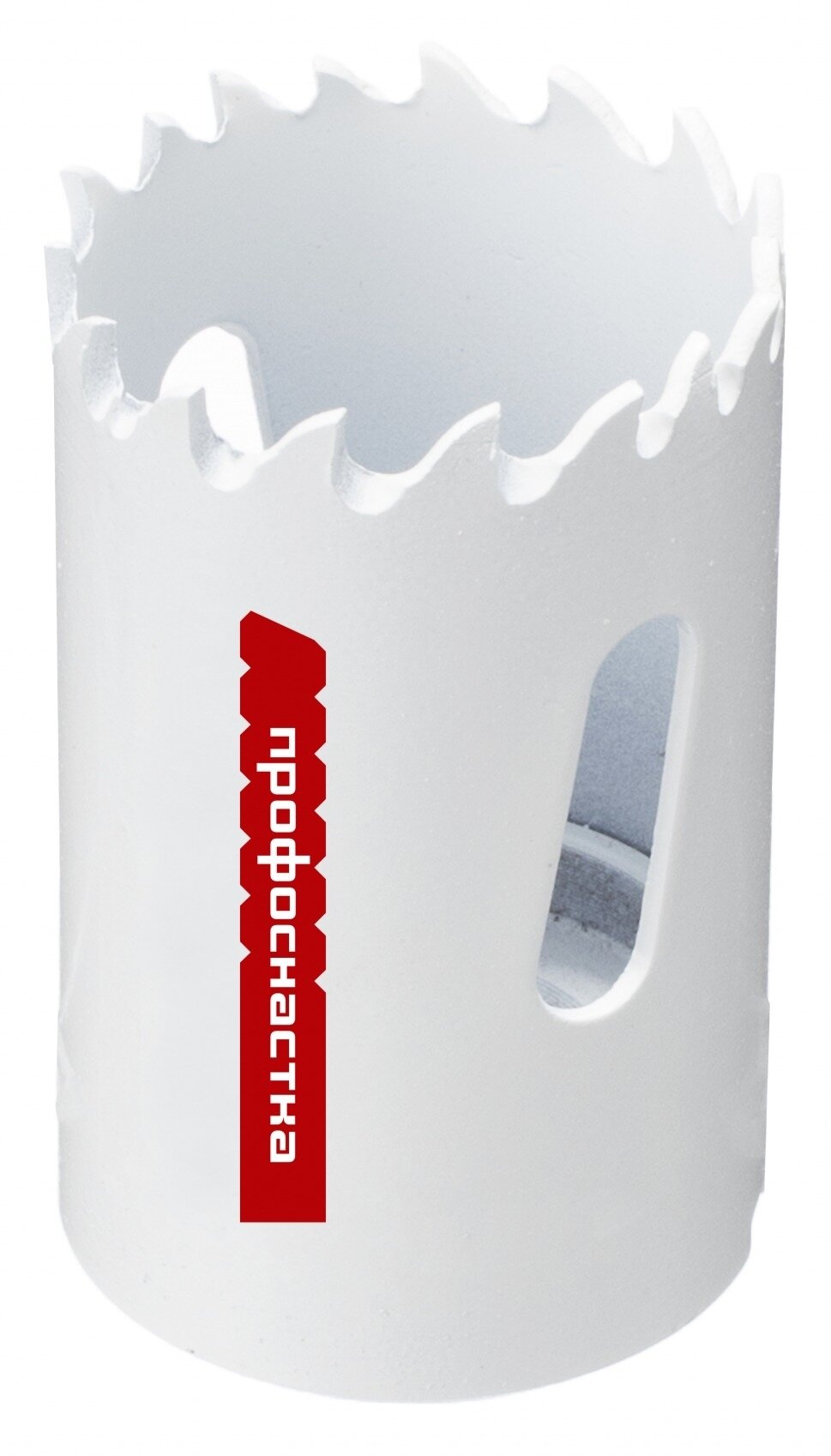 Коронка биметаллическая Профоснастка универсальная, крупный зуб, диаметр 30мм / оснастка