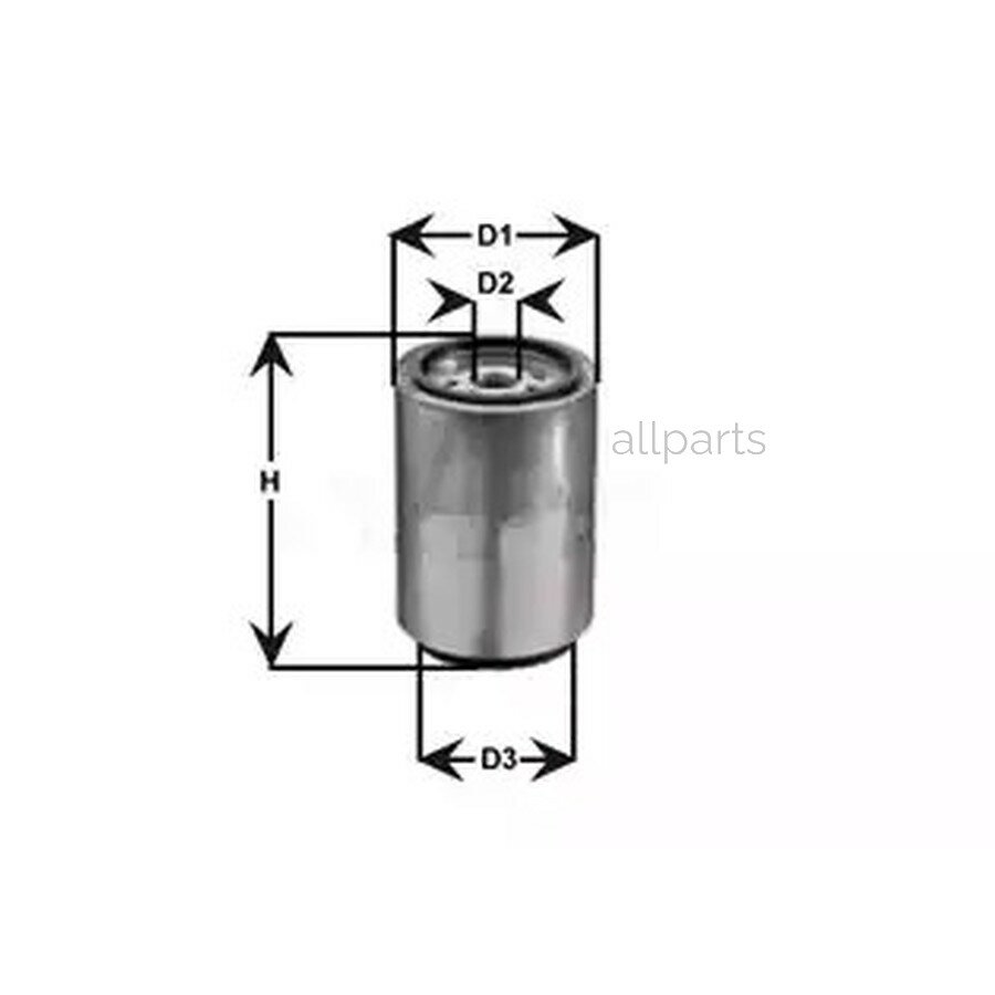 CLEAN FILTERS DNW2507 CLEAN фильтр топливный DNW 2507 (=WK 1080/7 x)