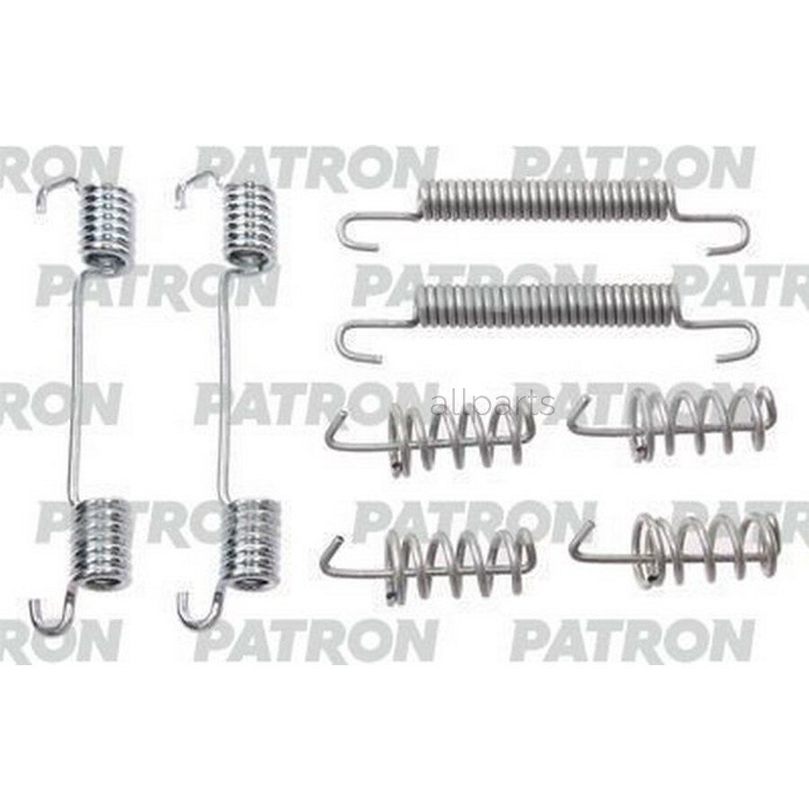 PATRON PSRK0265 Комплект монтажный тормозных колодок барабанных MERCEDES-BENZ: SPRINTER 3,5-t автобус 06-, SPRINTER 3,5-t фургон 06-, SPRINTER 3-t автобус 06-, SPRINTER 3-t фургон 06-, SPRINTER 5-t