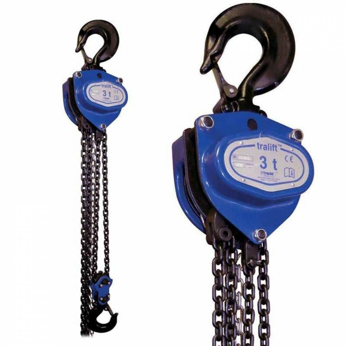 Ручная цепная таль TRALIFT™ 3,0Т 2F HJC 6M aesthetic casing, грузоподъёмность 3 тонны, высота подъёма 6 метров