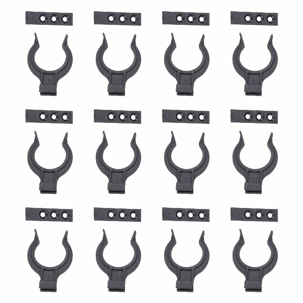 12шт Зажим для крепления плинтуса на кухонной подставке, Пряжка для крепления плинтуса к шкафу