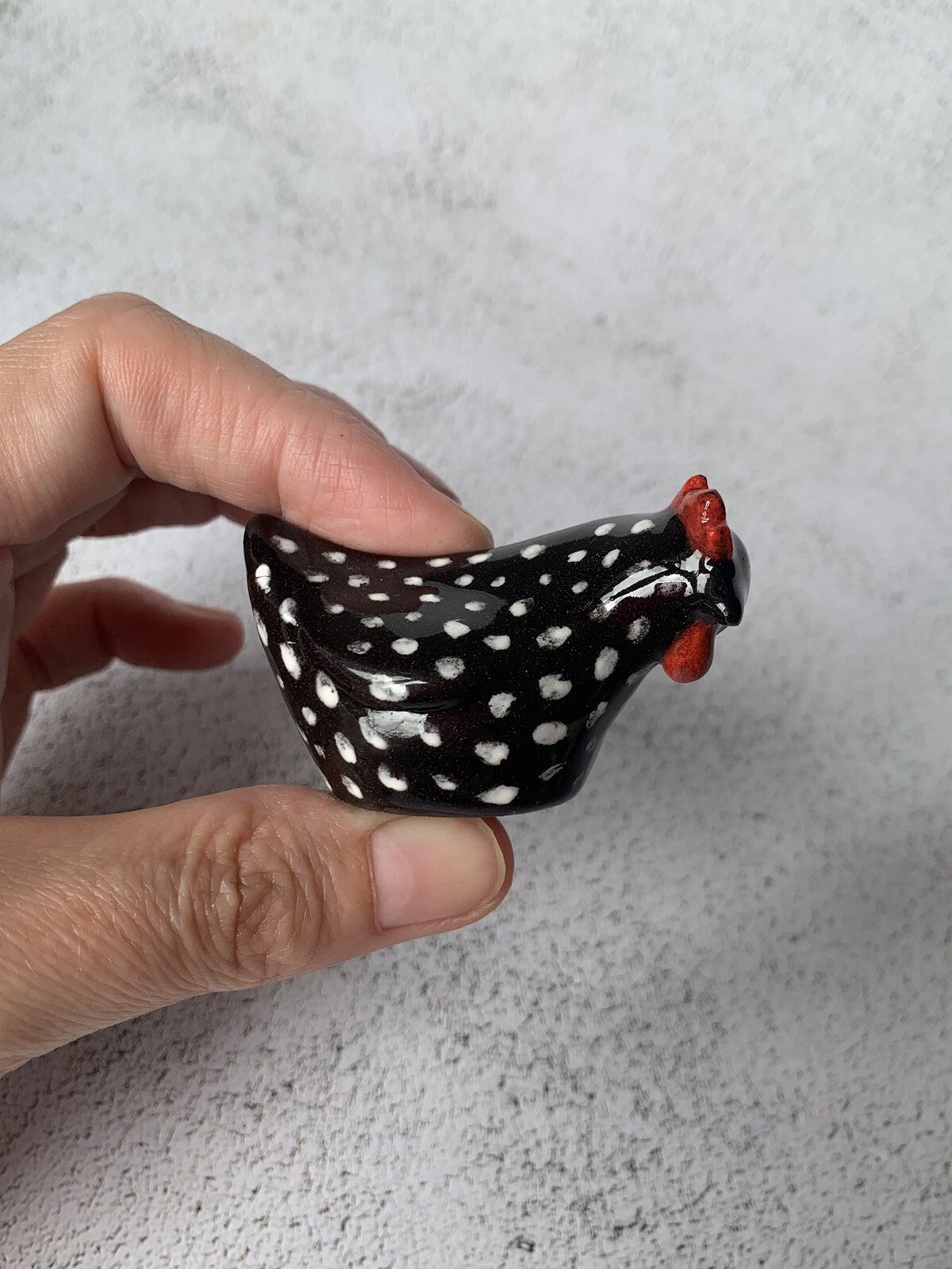 Статуэтка Курица авторская керамика