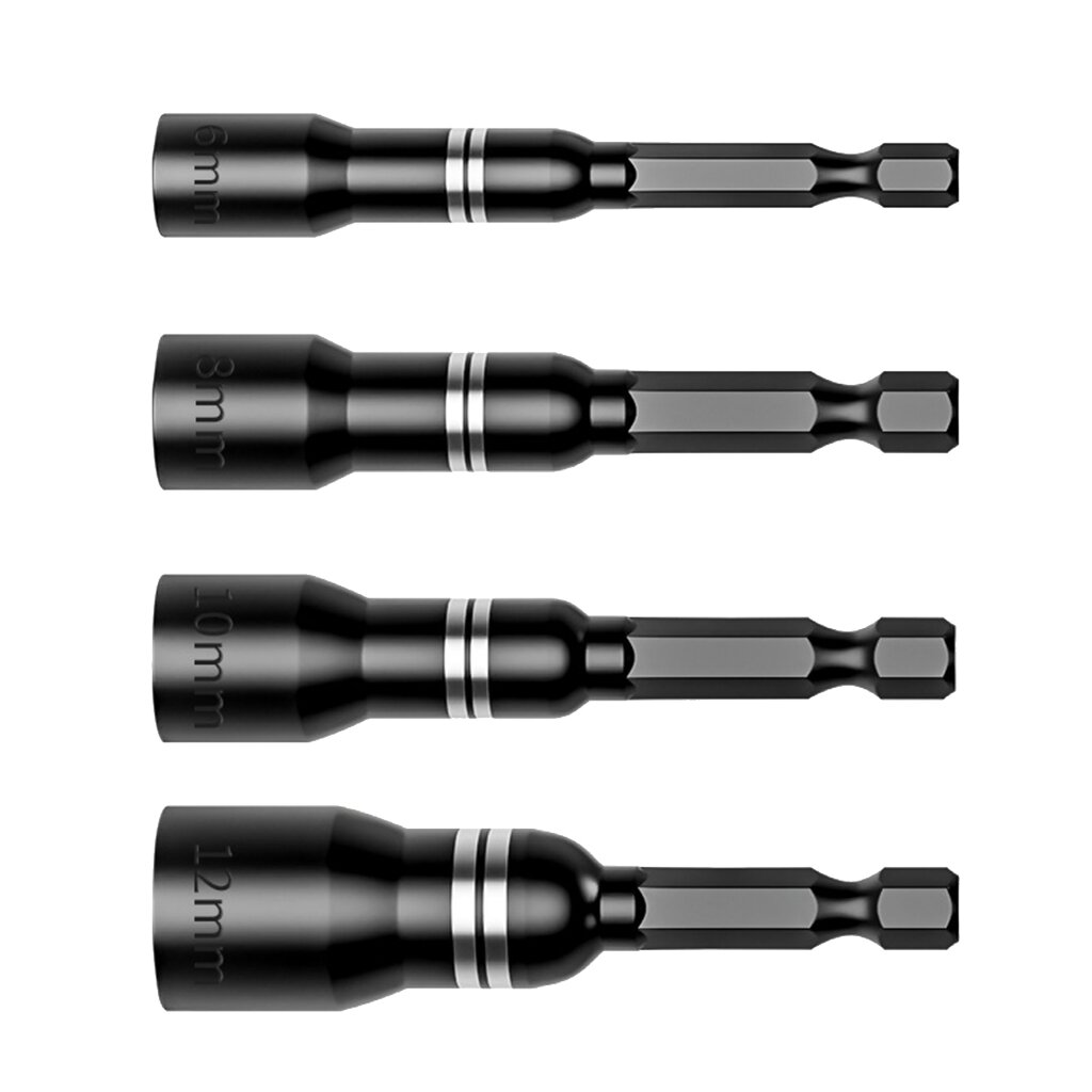 Набор Магнитных Гайковертов Ударной Мощности Сверло С Шестигранным Гайковертом Быстрая Замена