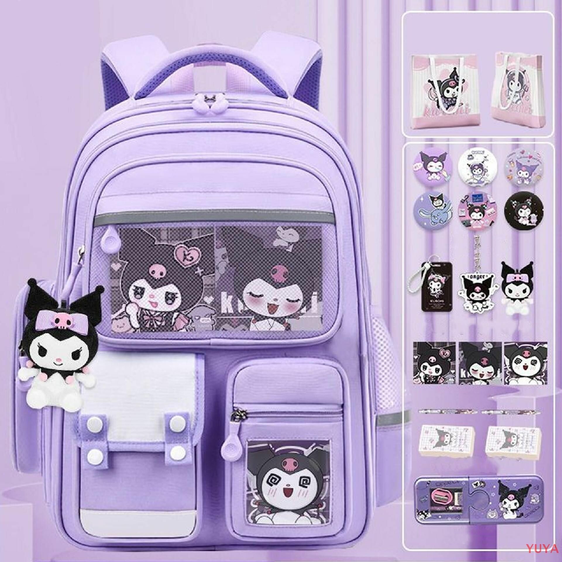 Куроми Kuromi Сумка школьная детская YUYA -CA