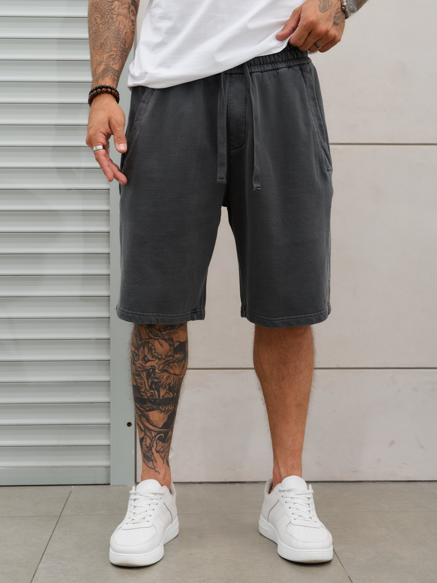 Шорты р.2XL, с большими карманами, хлопок