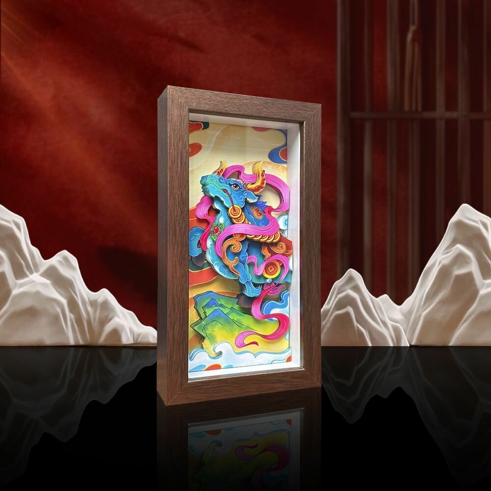 Вырезанные из бумаги объемные картины с изображением Зодиака, картины для украшения интерьера, настенные росписи