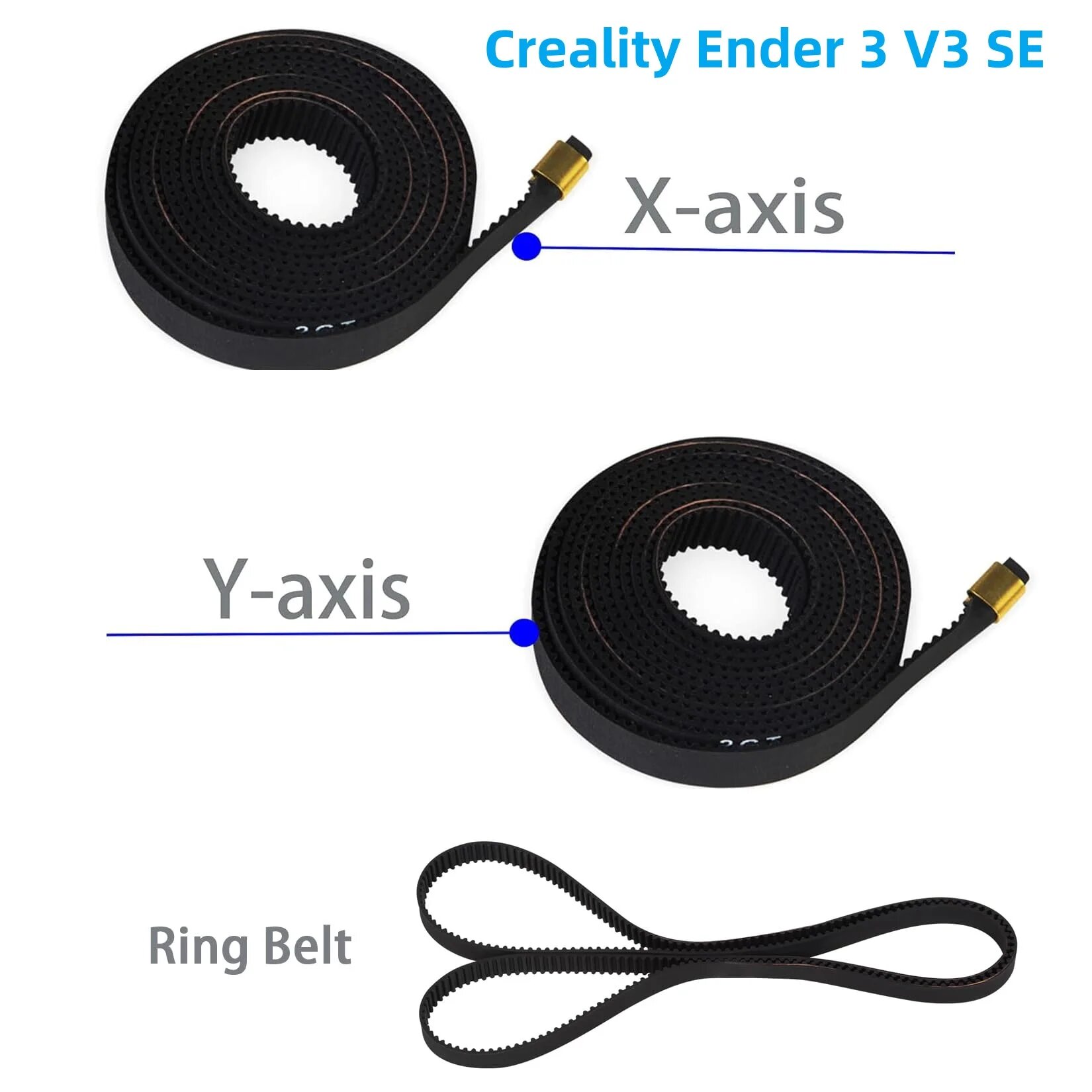 Ремень для 3D принтера Creality Ender 3 V3 SE, X-Y-Ring