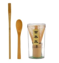 Набор венчиков для матчи из бамбука 3pcs
