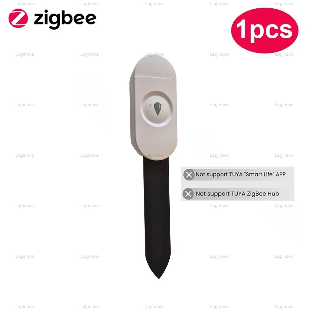 Датчик Влажности И Температуры Почвы Zigbee Tuya Для Умного Дома, Автоматизации Полива Сада