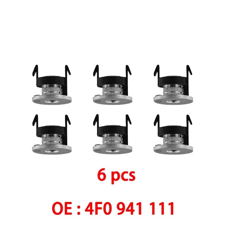 Болт регулировки левой правой фары нижний 4F 0941111 Для Audi A6 Quattro 2005-2016 Q7 2007-2016 RS6 2008-2011 4F0 941 111 6 pcs
