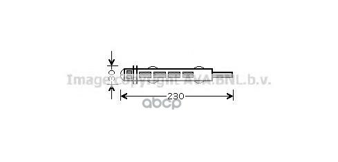 Осушитель кондиционера RENAULT Laguna III (07>) Ava арт. RTD431