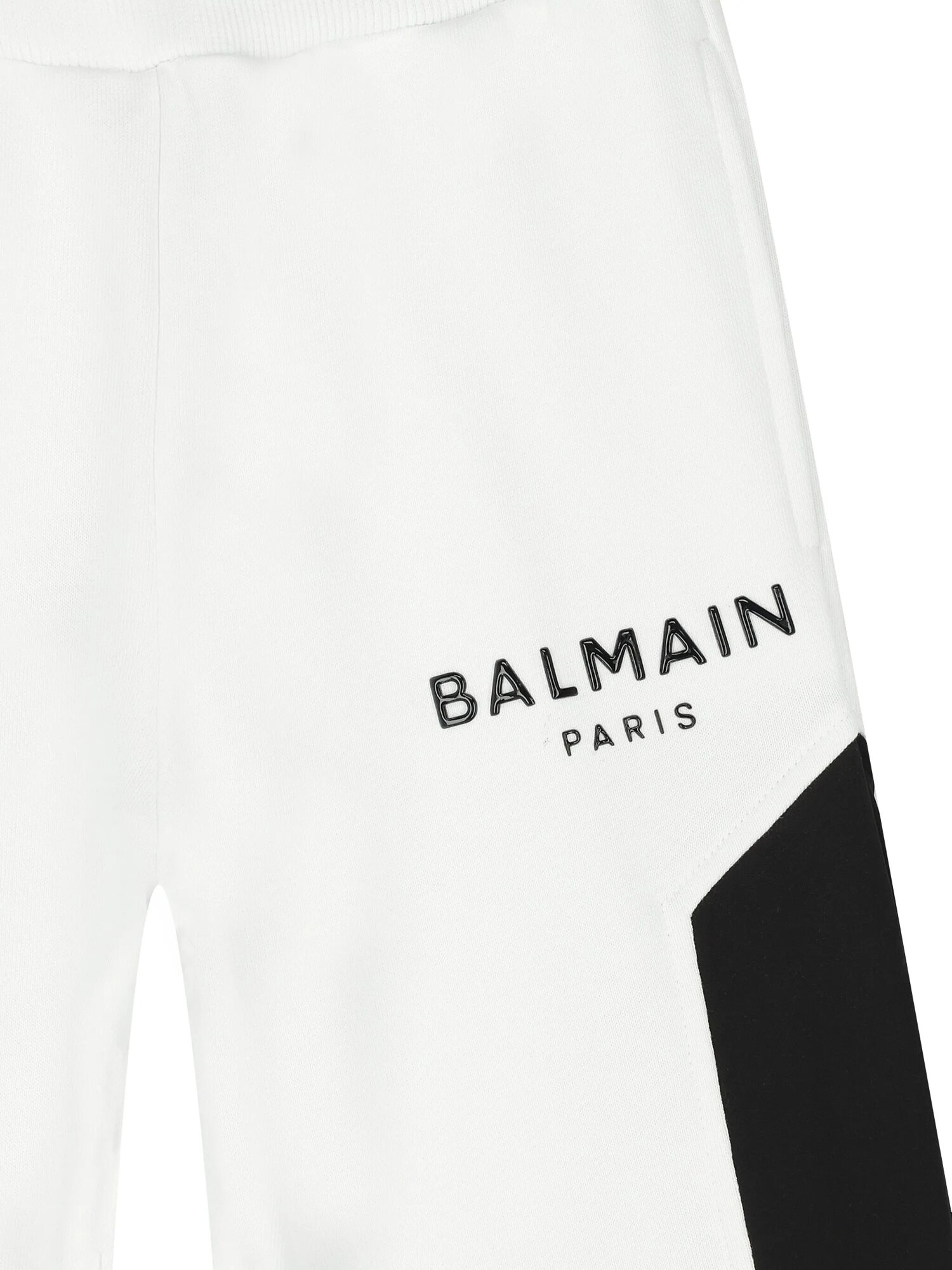 Брюки BALMAIN, размер 14 лет, бежевый/белый — фото 1