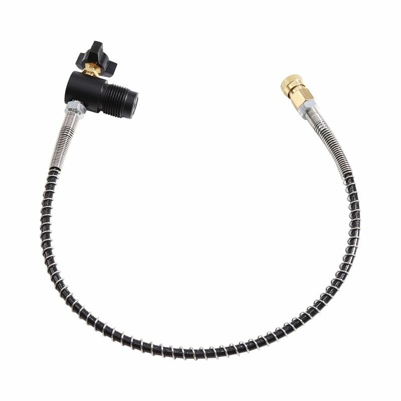 Ywy. горячие24-дюймовая полнопружинная насосная трубка, погружная трубка высокого давления дайвинга аквалангом, подключение заправочной станции