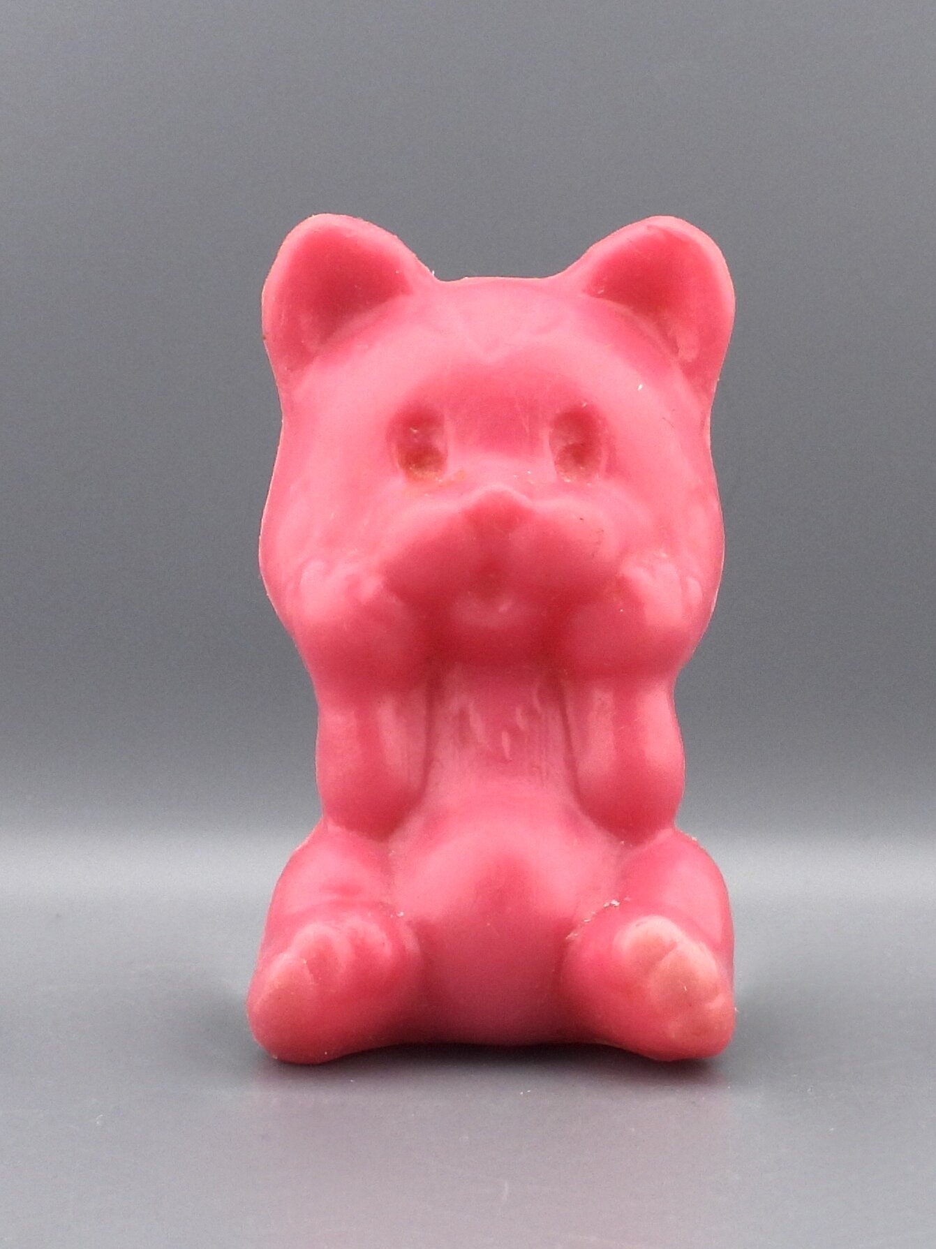 "Котенок" дутыш 8 см пластмассовая игрушка СССР