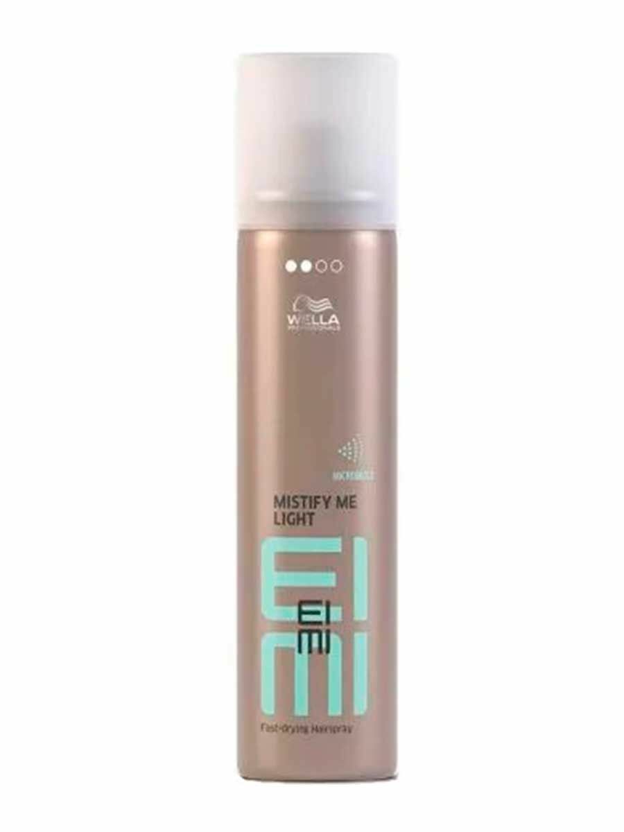 Лак Wella Eimi Mistify Me Light сухой легкой фиксации для волос 75 мл Велла Еими Мистифай Ми Лайт