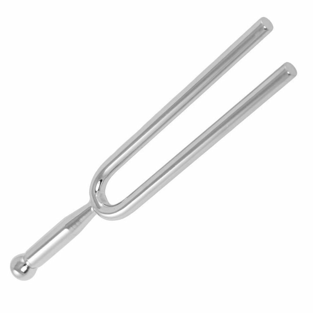 Камертон для звукового исцеления с текстурой из нержавеющей стали, подходит для музыкальной терапии