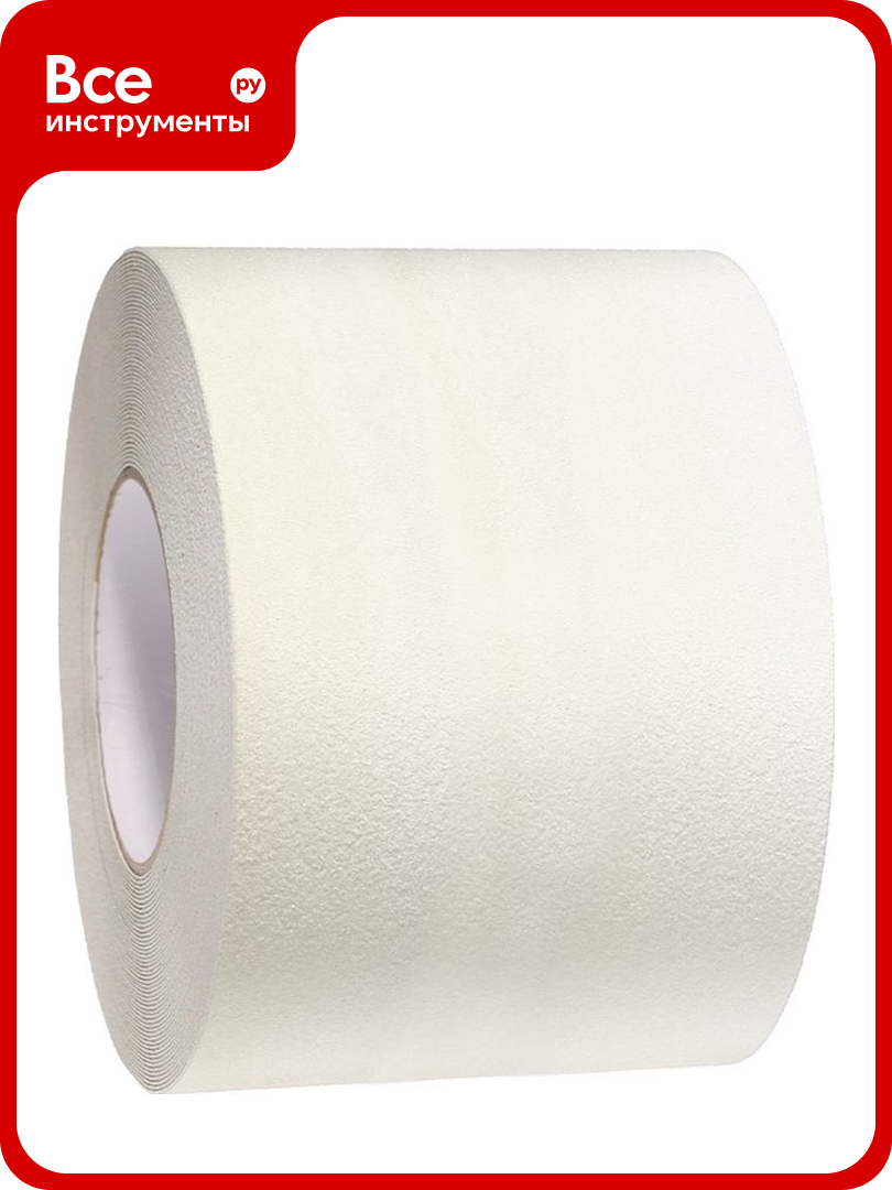 Универсальная противоскользящая лента Vell, прозрачный (100 мм х 18,3 м) 400189