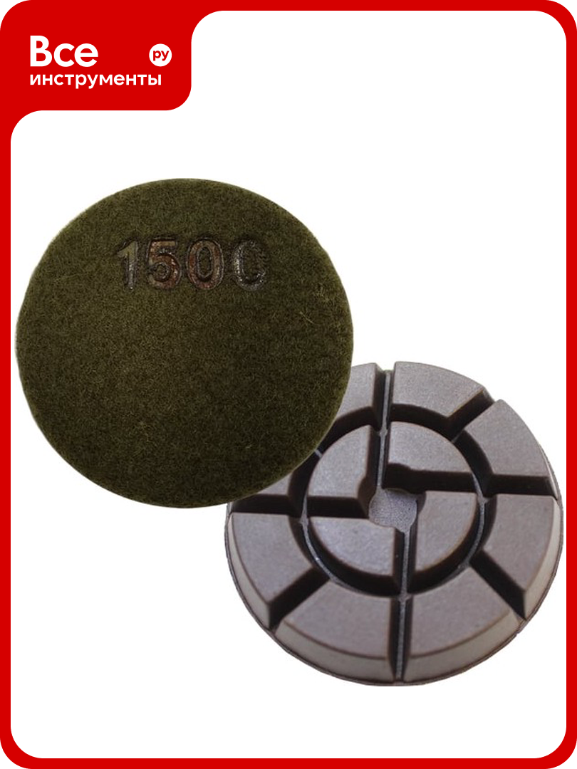 Пад алмазный полировальный Professional WP (80х12 мм; зернистость 1500) HODMAN М0000000613