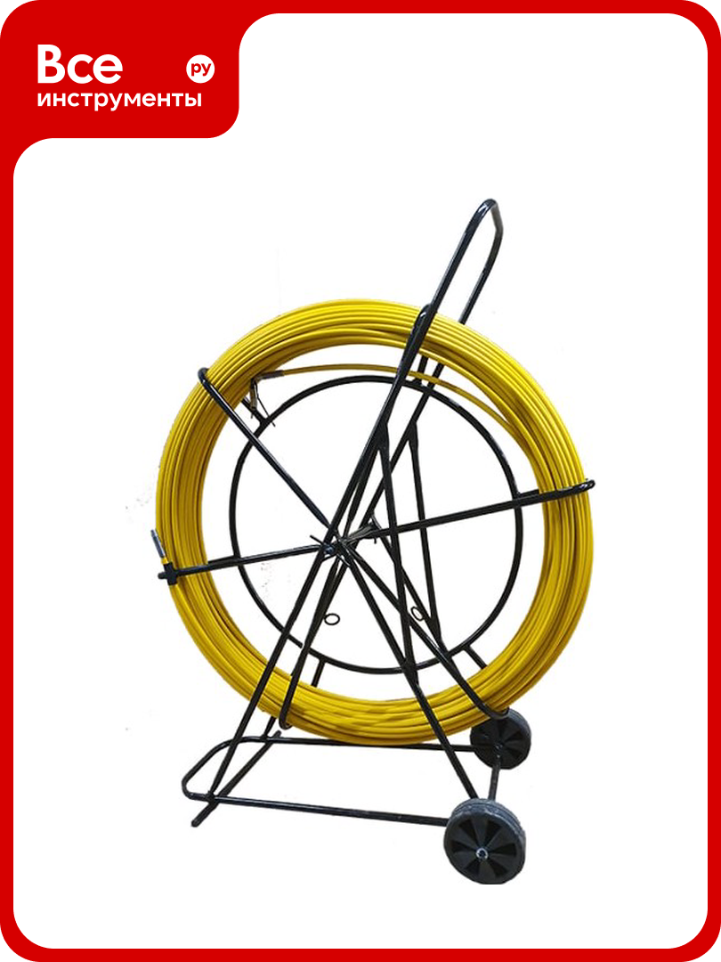 УЗК Связьсервис 11 мм, 100 м, на тележке 4687201705970, для удобного передвижения по рабочей