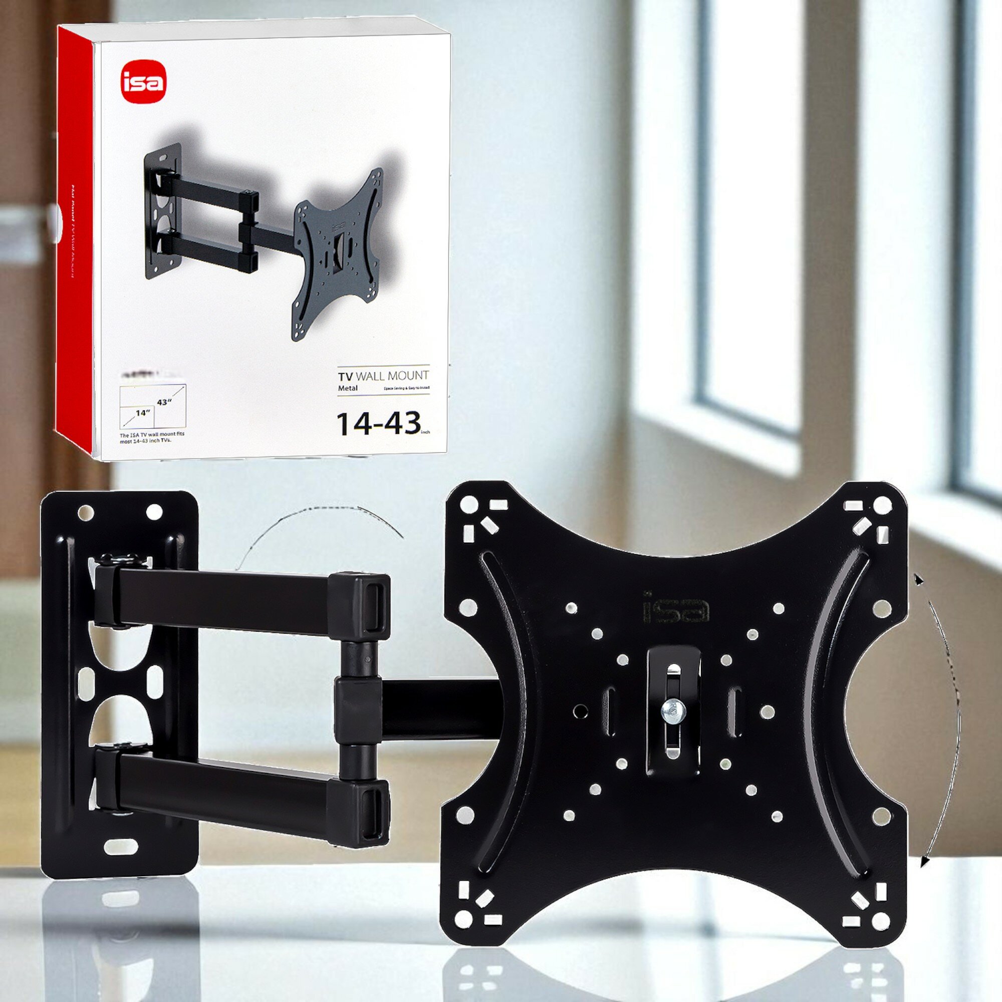 Держатель для телевизора с вращением настенный 469796