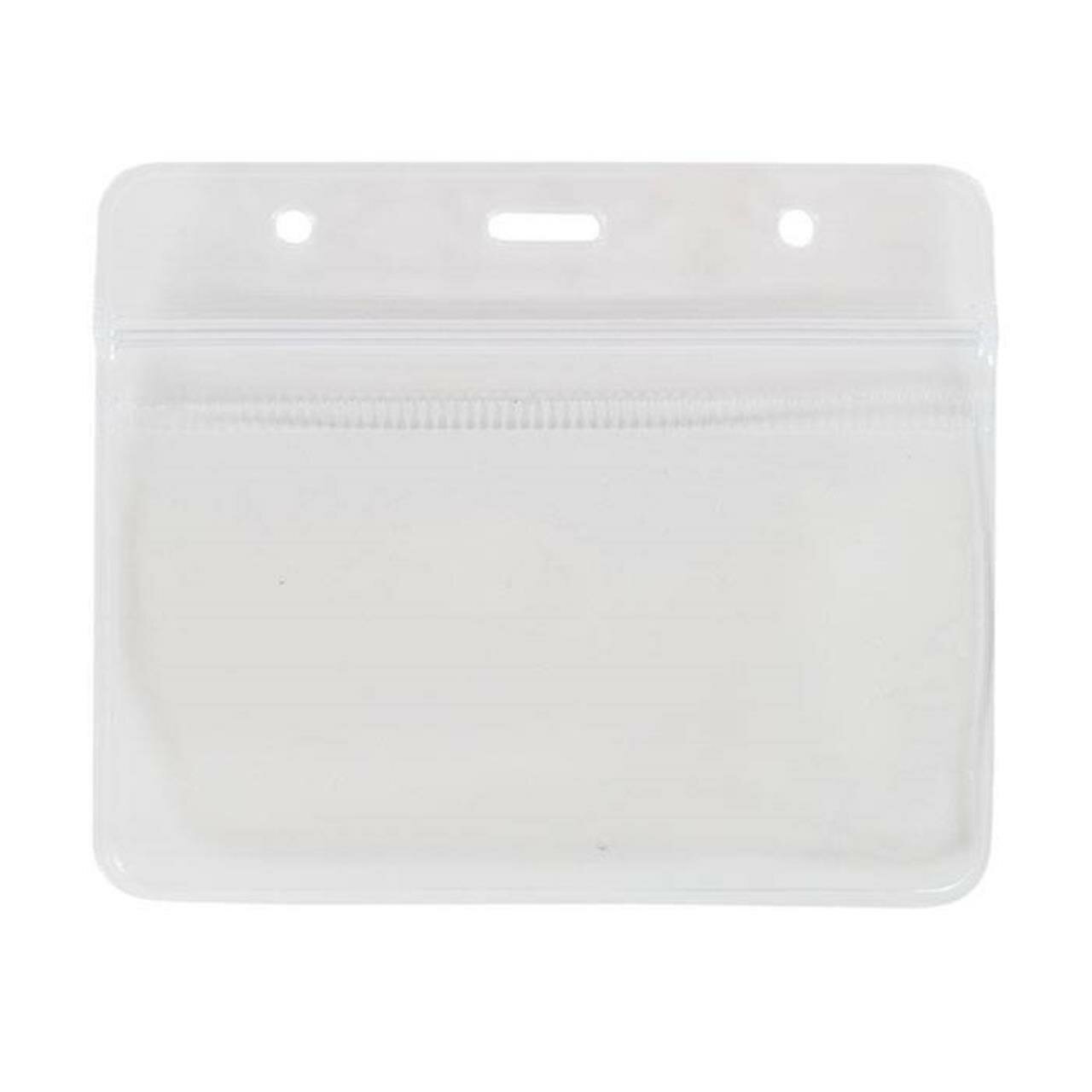 Бедж горизонтальны LITE 95х80 мм (размер вкладыша 91х54 мм) без держателя, 1 шт упак