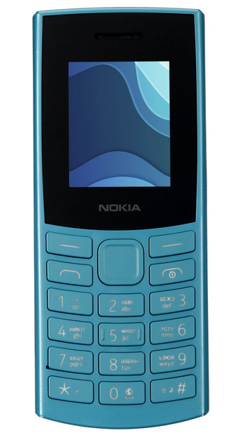 Мобильный телефон Nokia 105 (2023) DS, 2 SIM, экран 1.8", 1000 мА*ч Синий