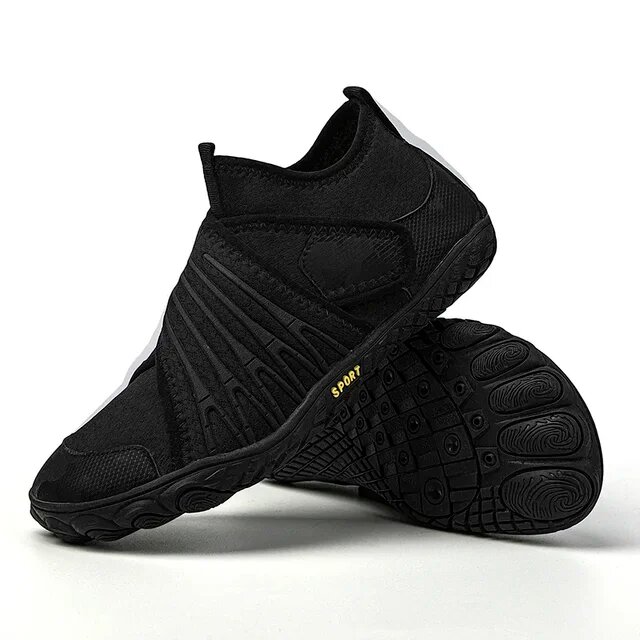 Мужская обувь для воды, быстросохнущая обувь цвета морской волны с широким носком, регулируемые носки босиком для плавания, пляжа, реки, бассейна, серфинга