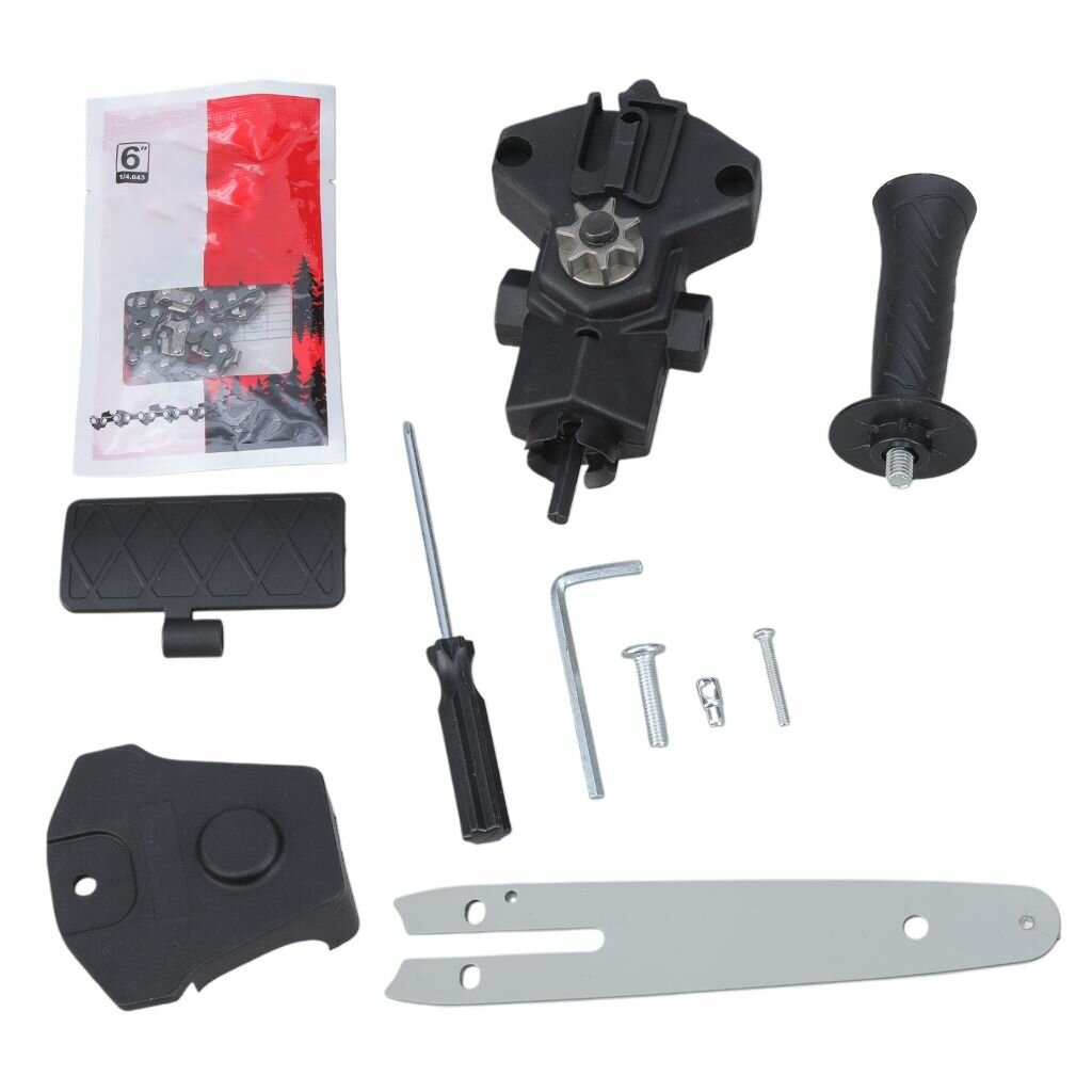 Принадлежности для инструментов, (1 комплект) 6-дюймовый бытовой портативный мини-адаптер для электрической цепной пилы