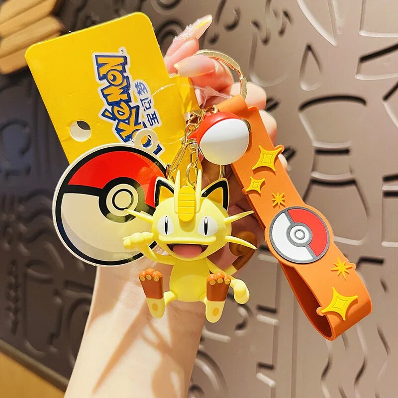 Брелок Покемон Пикачу, Генгар, Мяут Funisn Meowth