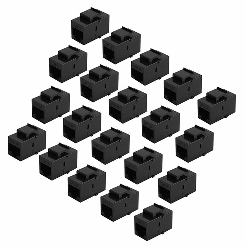 RJ45 Разъем Keystone Jack Cat6 Удлинительный соединитель Ethernet Сеть LAN Cat 6 MyPads