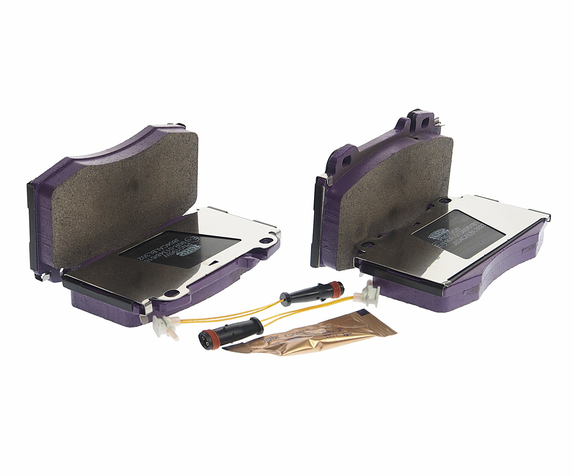 Колодки тормозные передние (4шт.) NiBK Арт. PN0196W / MERCEDES S (W220), ML (W163)