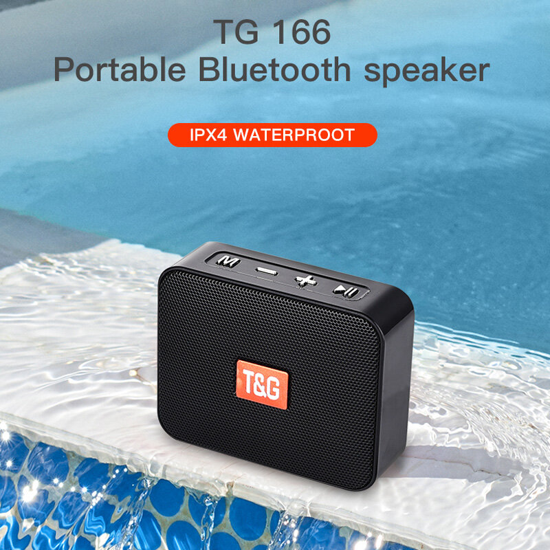 Портативная Bluetooth-колонка, наружный сабвуфер, водонепроницаемые мини-колонки, FM-радио, TWS, поддержка SD-карт и USB, подключи и играй, вызов по Bluetooth беспроводной велосипедный динамик