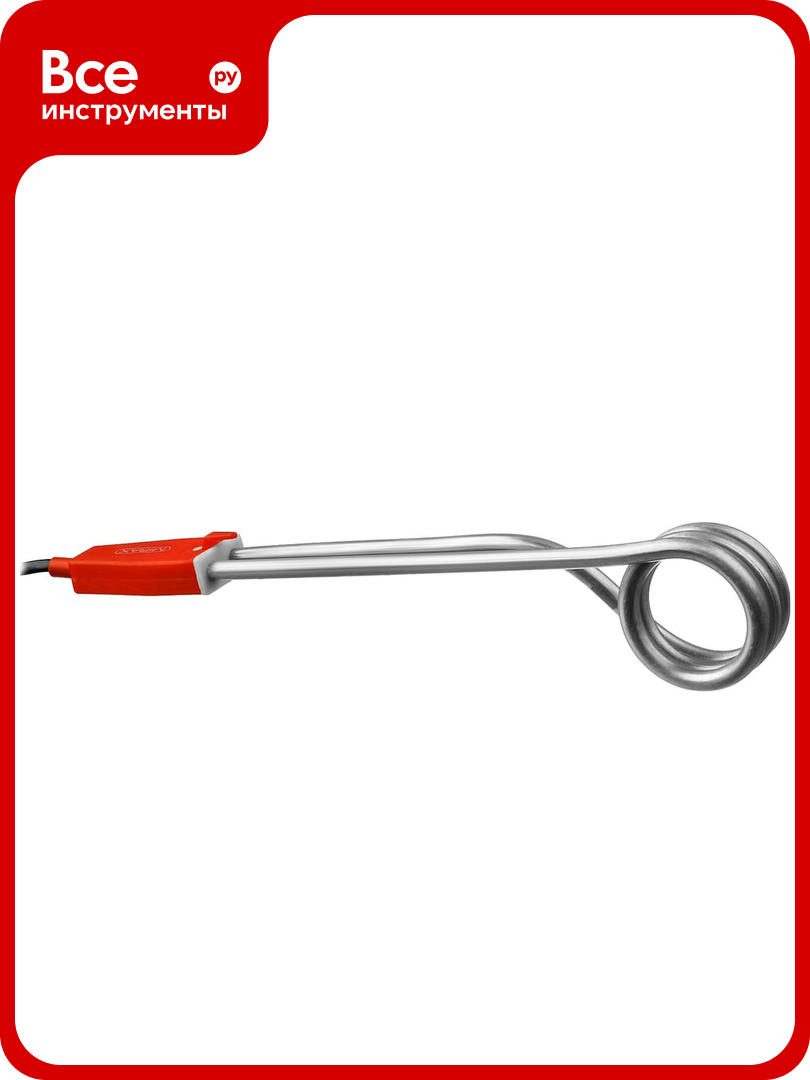 Кипятильник MIRAX 2000 Вт, 220В 55418-20, с фиксатором положения