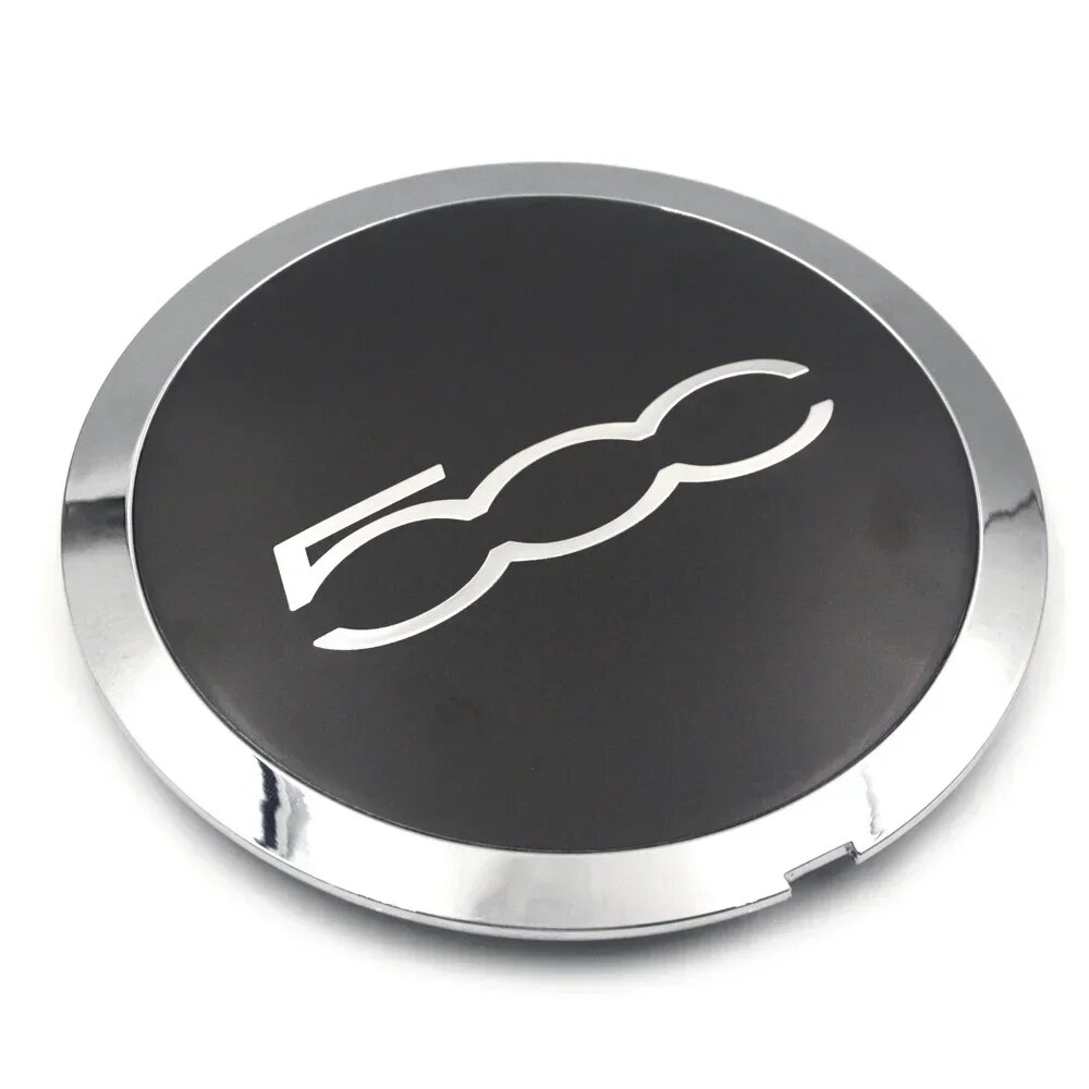 Серебристый колпак 133 мм для комплекта центральных колпаков ступицы колес Fiat 500 68078419 АК 1PCS