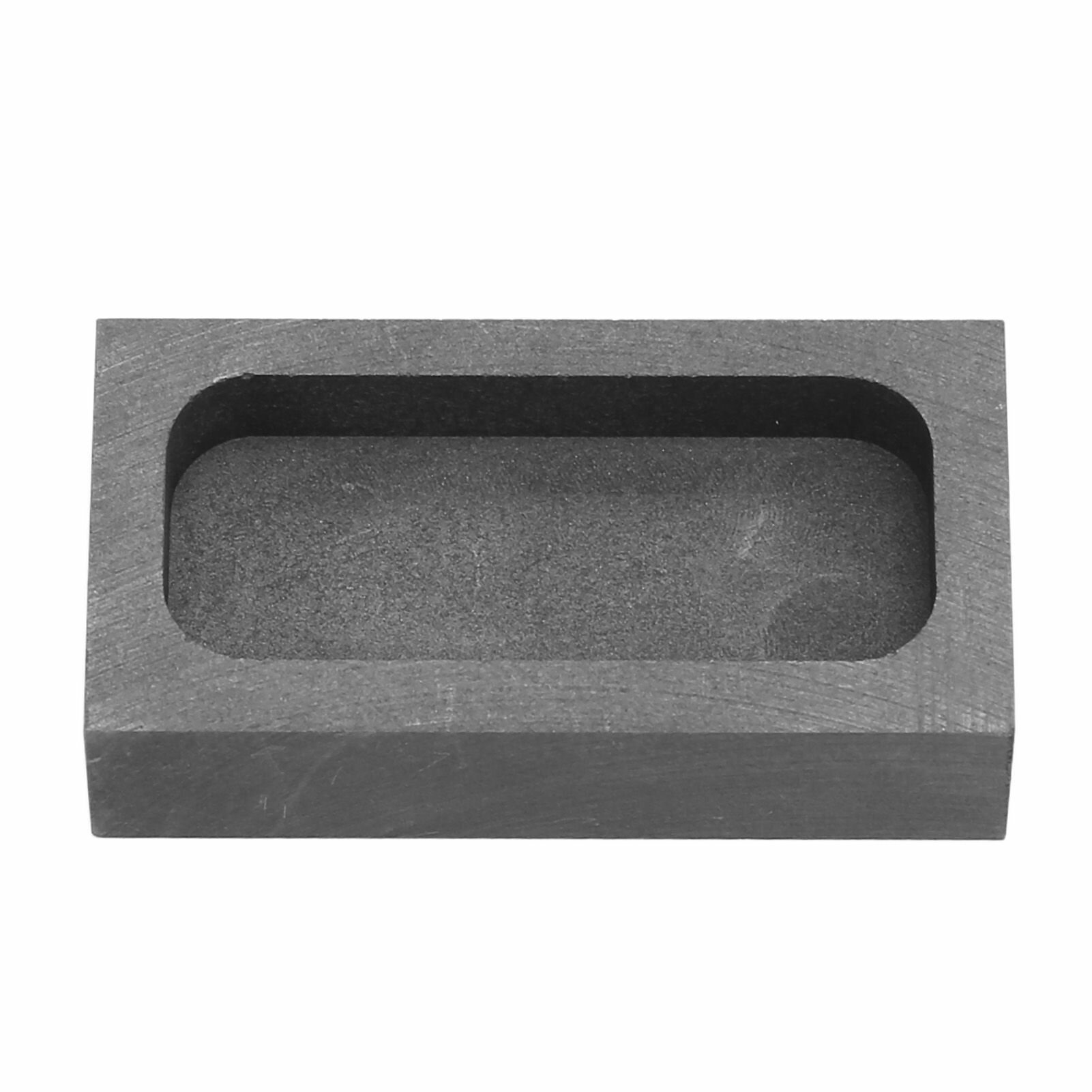 Прямоугольная графитовая изложница для литья металла, тигель для плавки, очистки золота, серебра, меди, прочный