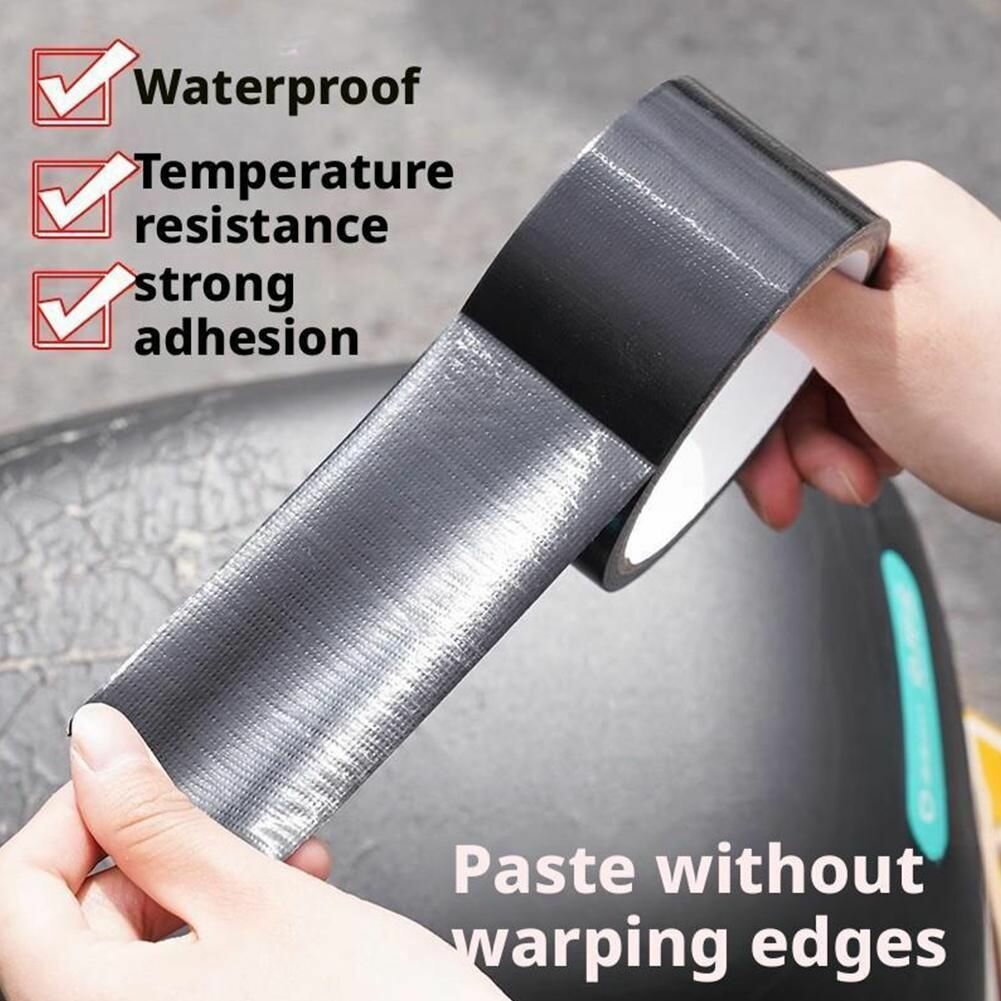 Черная самоклеящаяся лента для ремонта мебели, дивана, автокресла, мотоцикла Черная лента для ремонта мебели, дивана, автокресла, мотоцикла
